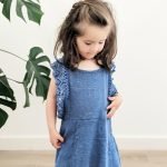 Nora dress lace straps knitting pattern - ileradebu
